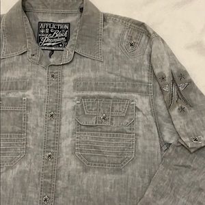 Affliction | Shirts | Mens Affliction Button Up | Poshmark